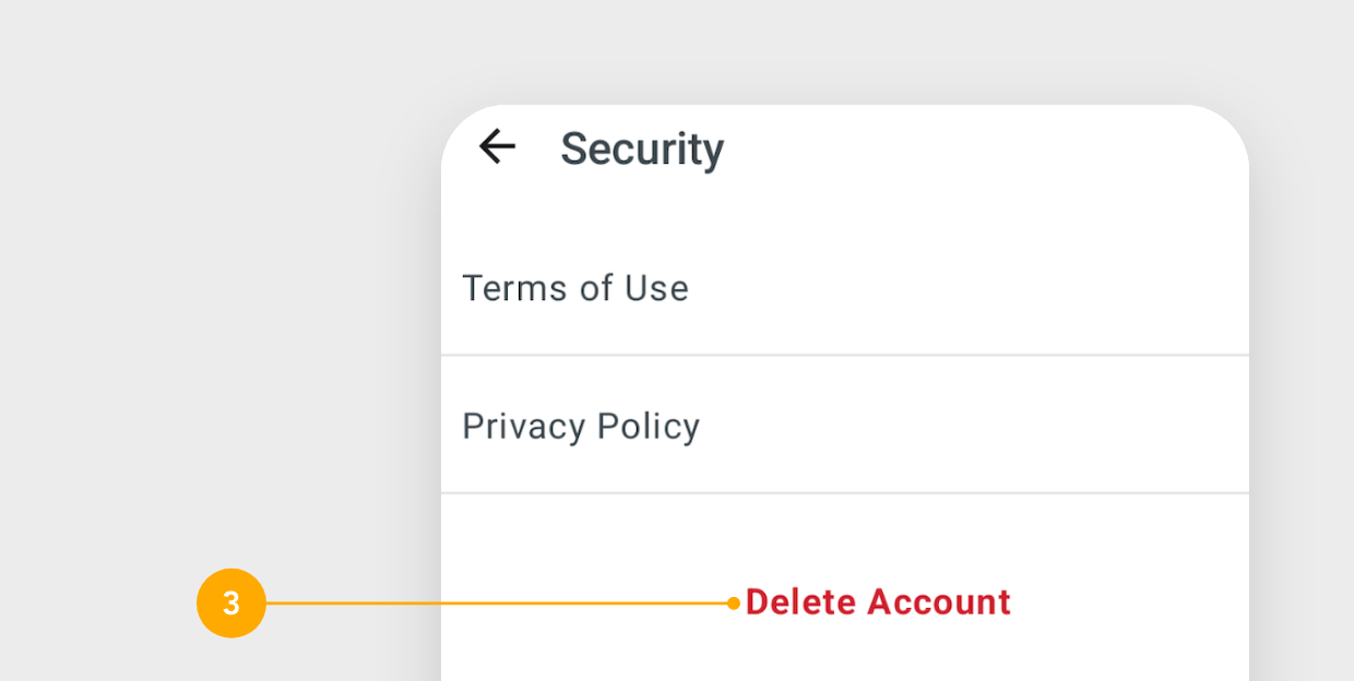 Close your Account on Android – MeisterTask