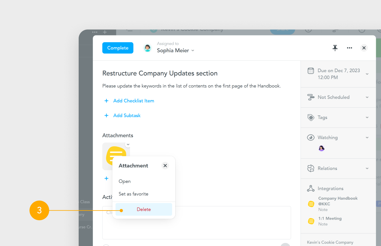 Add Notes to Tasks – MeisterTask