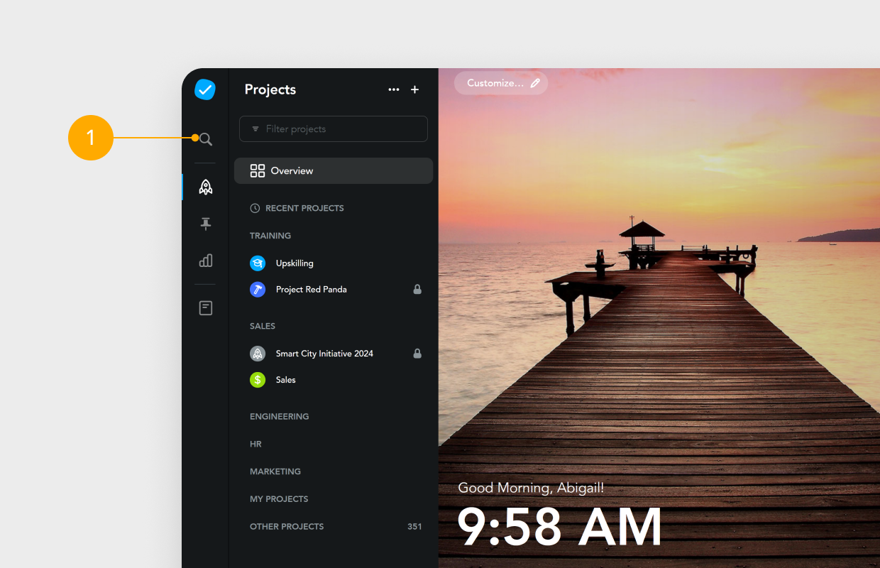Search for Tasks or Notes – MeisterTask