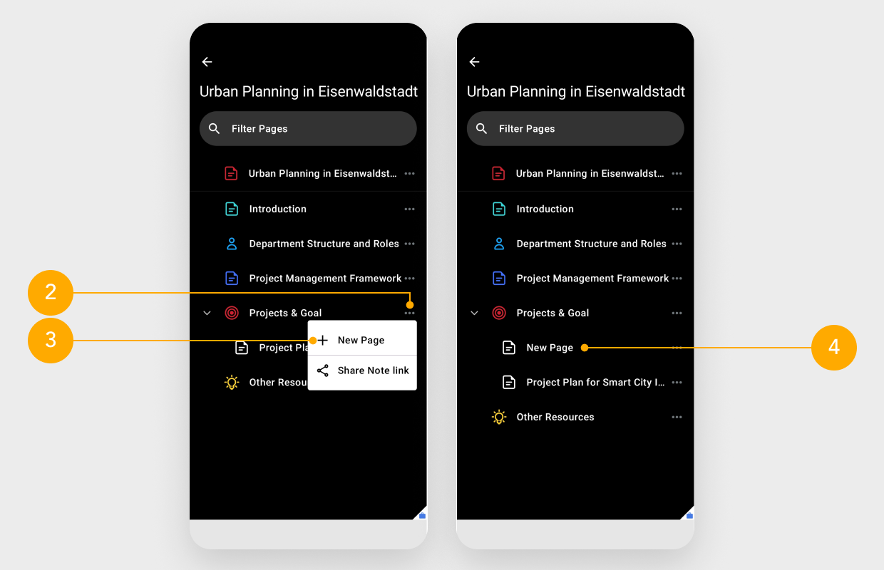Notes on Android/iOS – MeisterTask