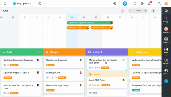Timeline – MeisterTask
