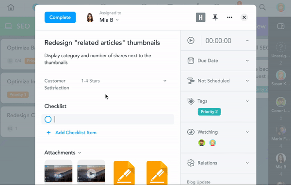 Attach Files to Tasks – MeisterTask