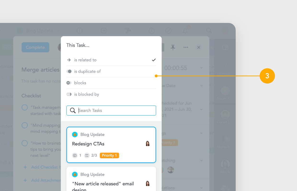 Task Relationships – MeisterTask
