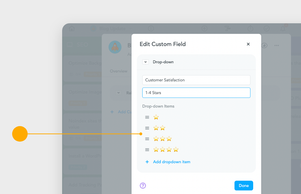 Custom Fields – MeisterTask