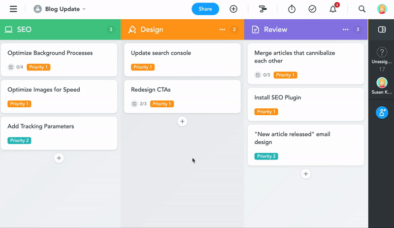 Task Relationships – MeisterTask