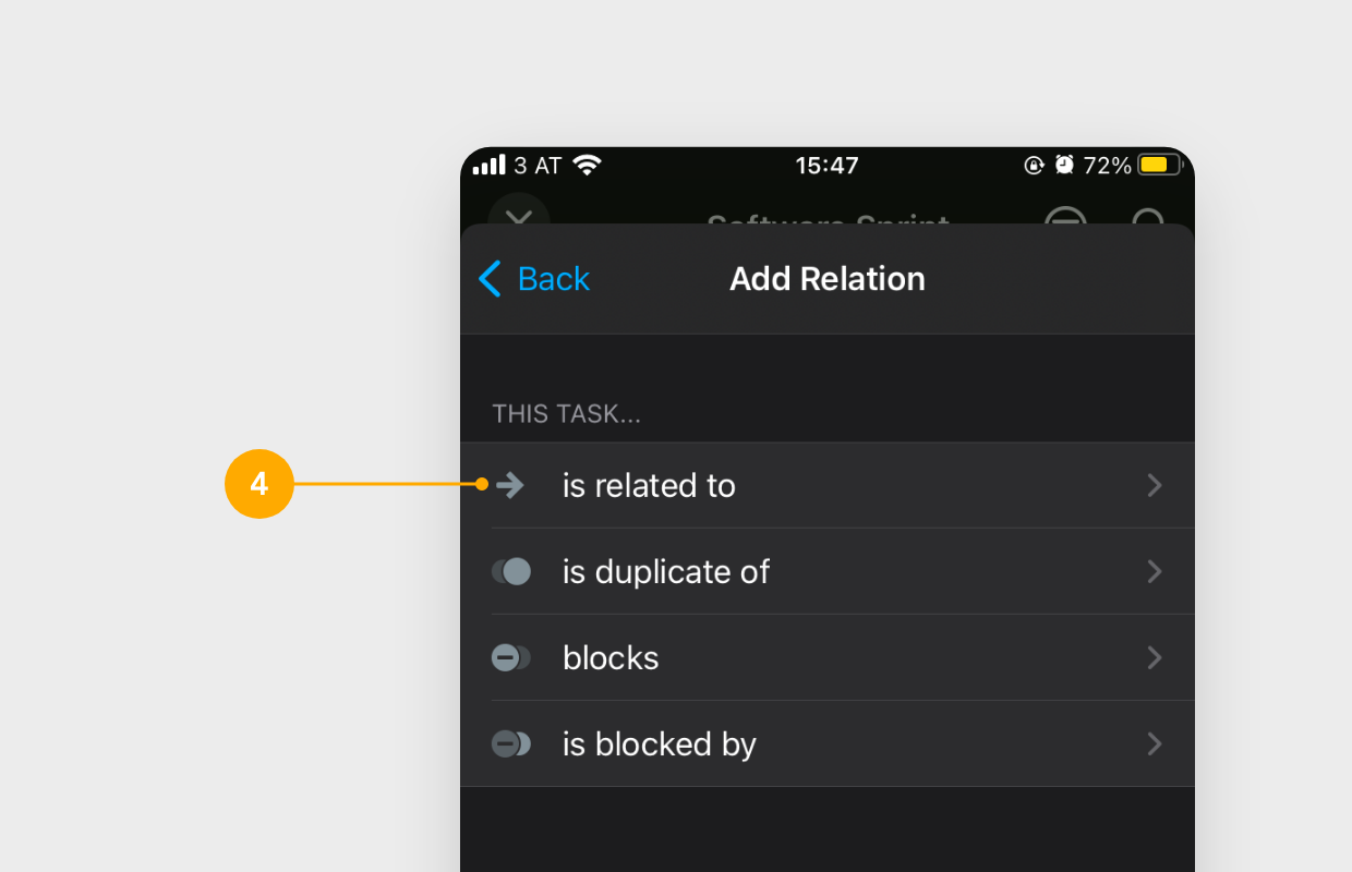 Task Relationships on iOS – MeisterTask