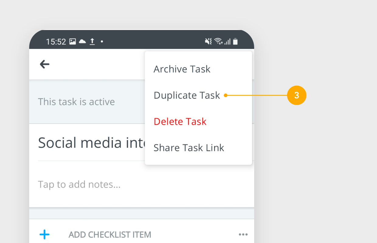 Tasks on Android – MeisterTask