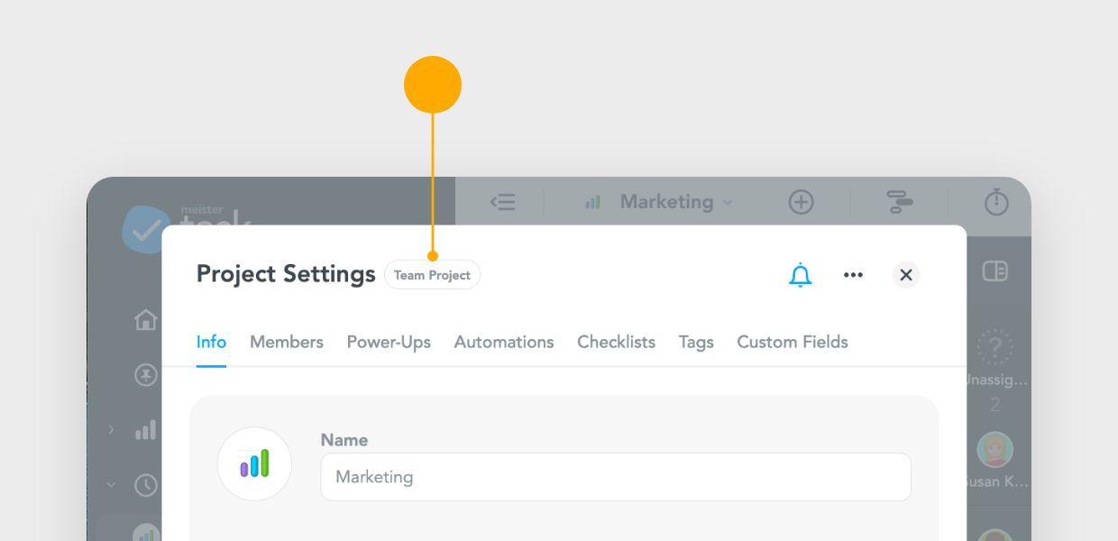 Private Projects vs. Team Projects – MeisterTask