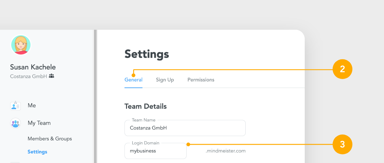 Adjust Team Security Settings – MeisterTask